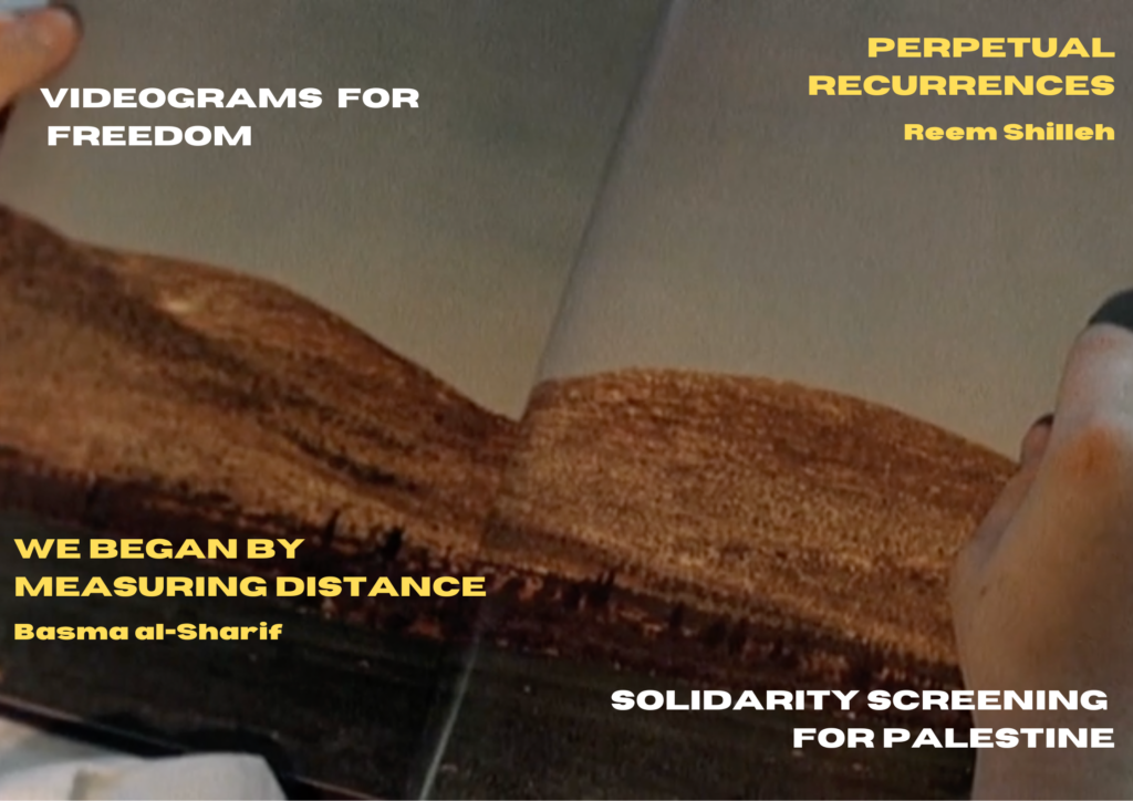 Videograms for Freedom | We Began by Measuring Distance + Perpetual ...